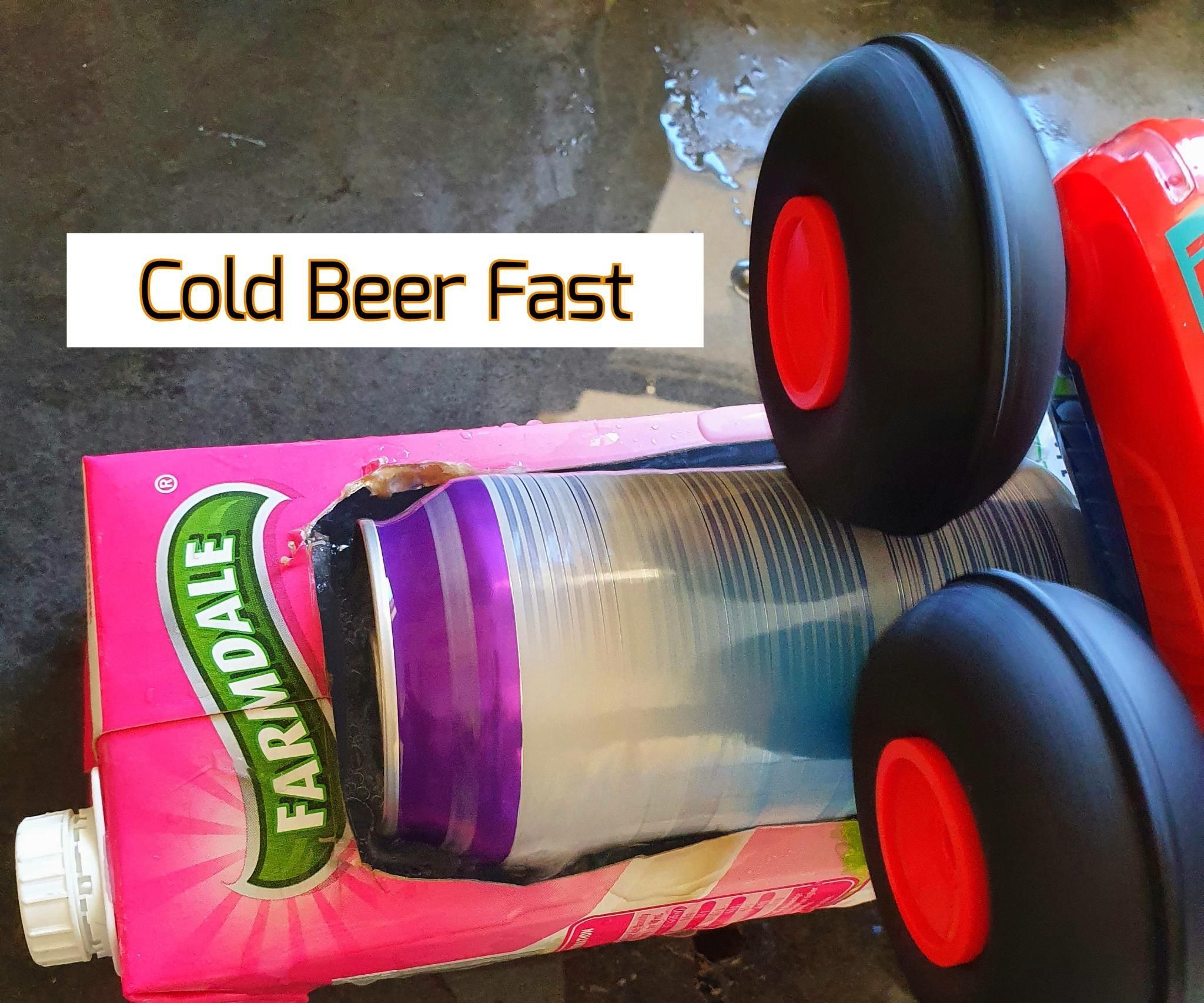 Cold Beer in 3 Minutes : 6 Steps - Instructables
