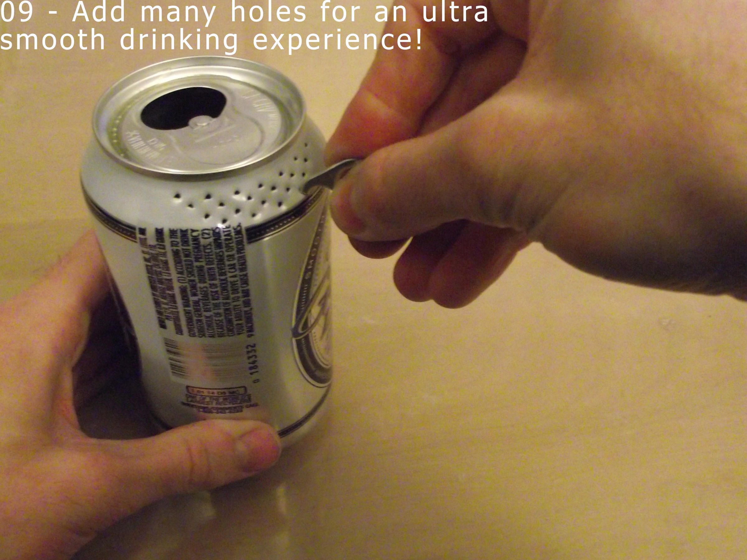 Self Venting Beer Can - Improve the Flow of Your Beverage Without Tools ...