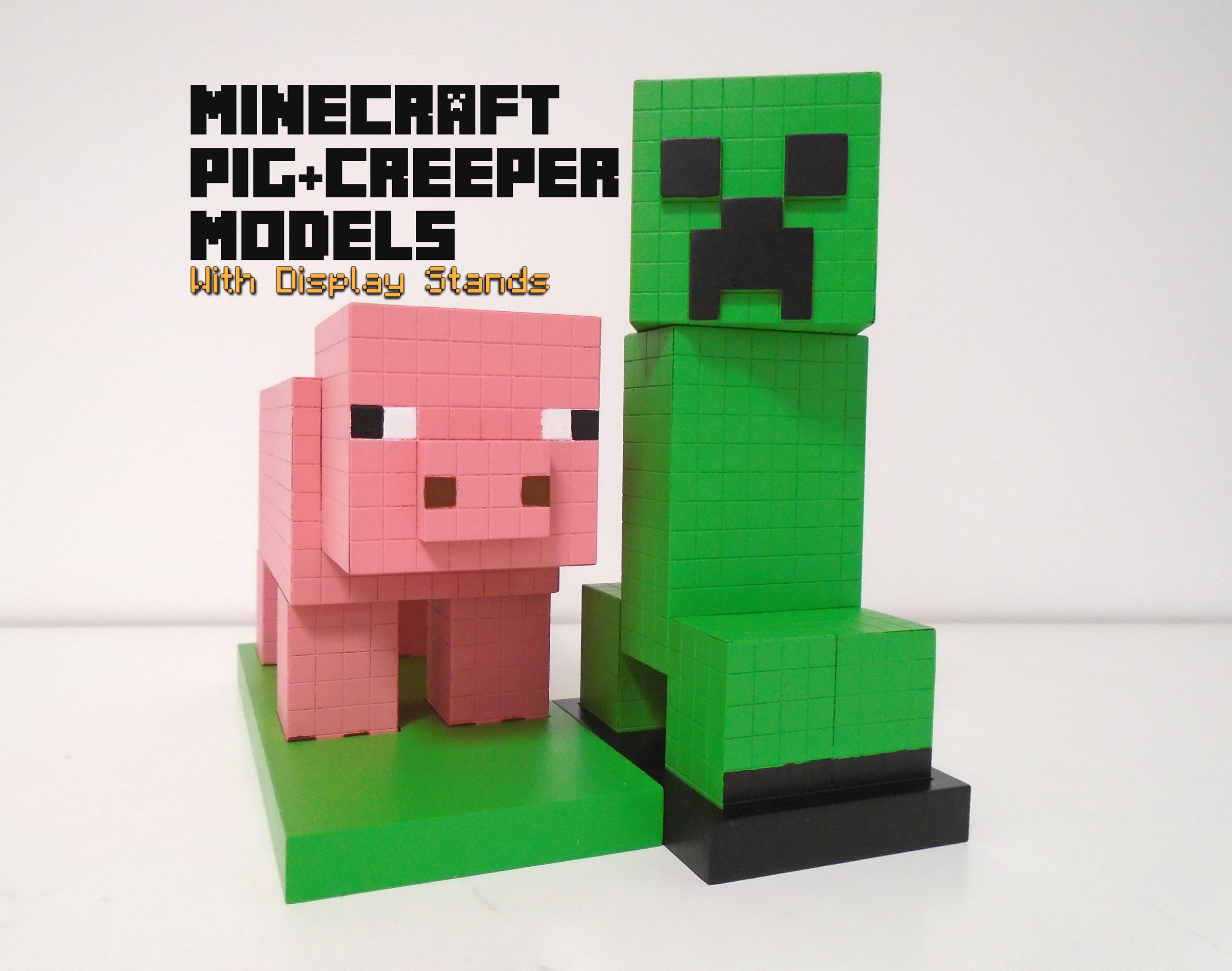 Minecraft: Pig & Creeper Models : 10 Steps (with Pictures) - Instructables