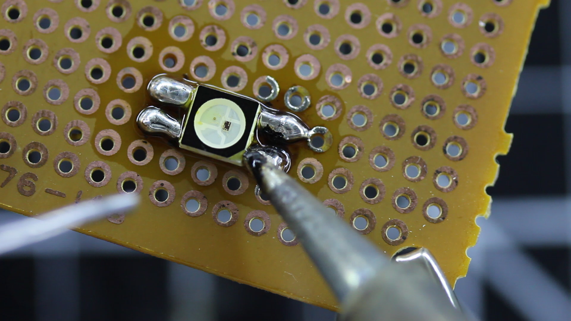 Using Perfboard | Soldering Basics : 14 Steps (with Pictures ...