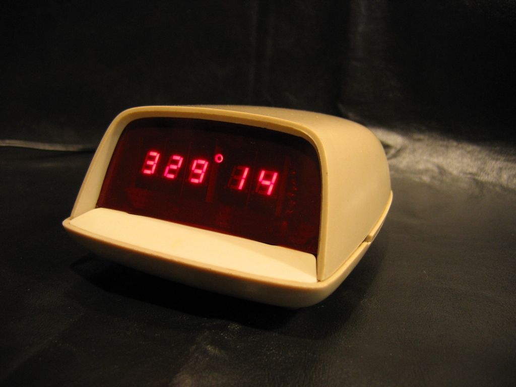 New Earth Time (NET) Digital Clock in Recycled Retro-modern Case : 6 ...