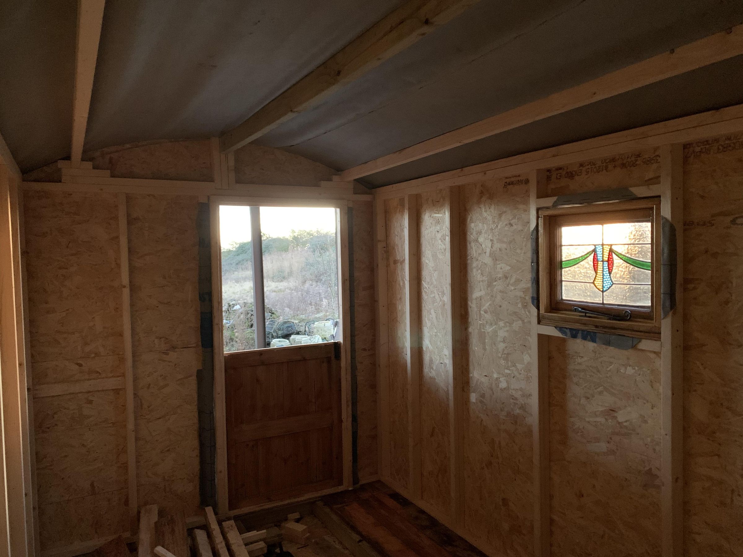 Self Build Shepherds Hut. Step by Step With Photos. Off Grid Living ...