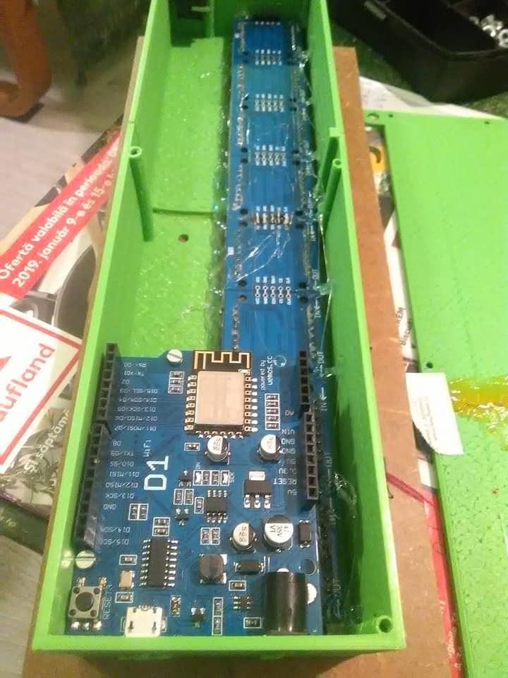 ESP8266 Internet Clock With Weather Update & Many More (No RTC) : 8 ...