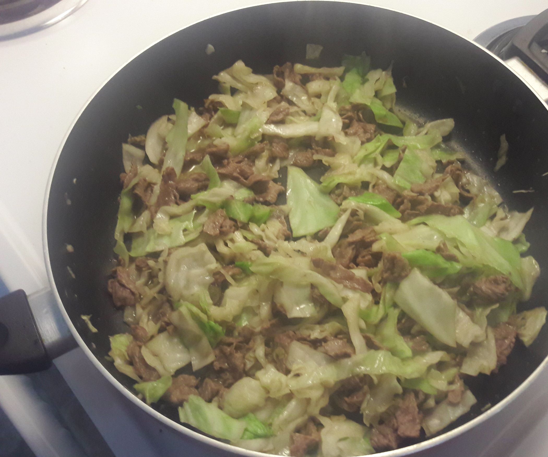 Easy Beef With Cabbage Recipe : 4 Steps - Instructables