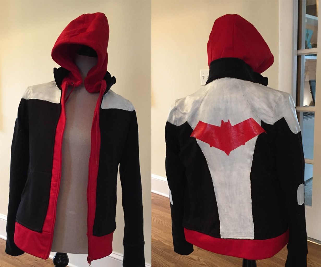 Make a Red Hood Jacket (Arkham Knight) : 6 Steps (with Pictures ...
