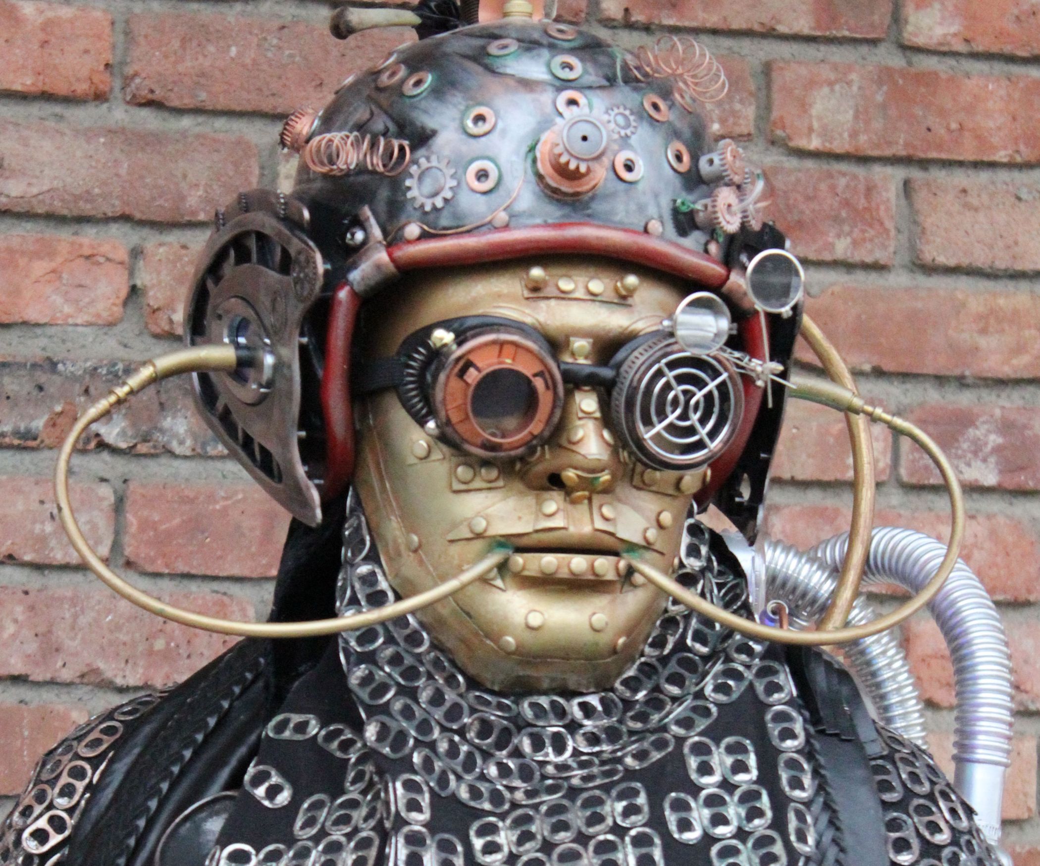 Extraterrestrial Cyborg Halloween Costume : 11 Steps (with Pictures ...