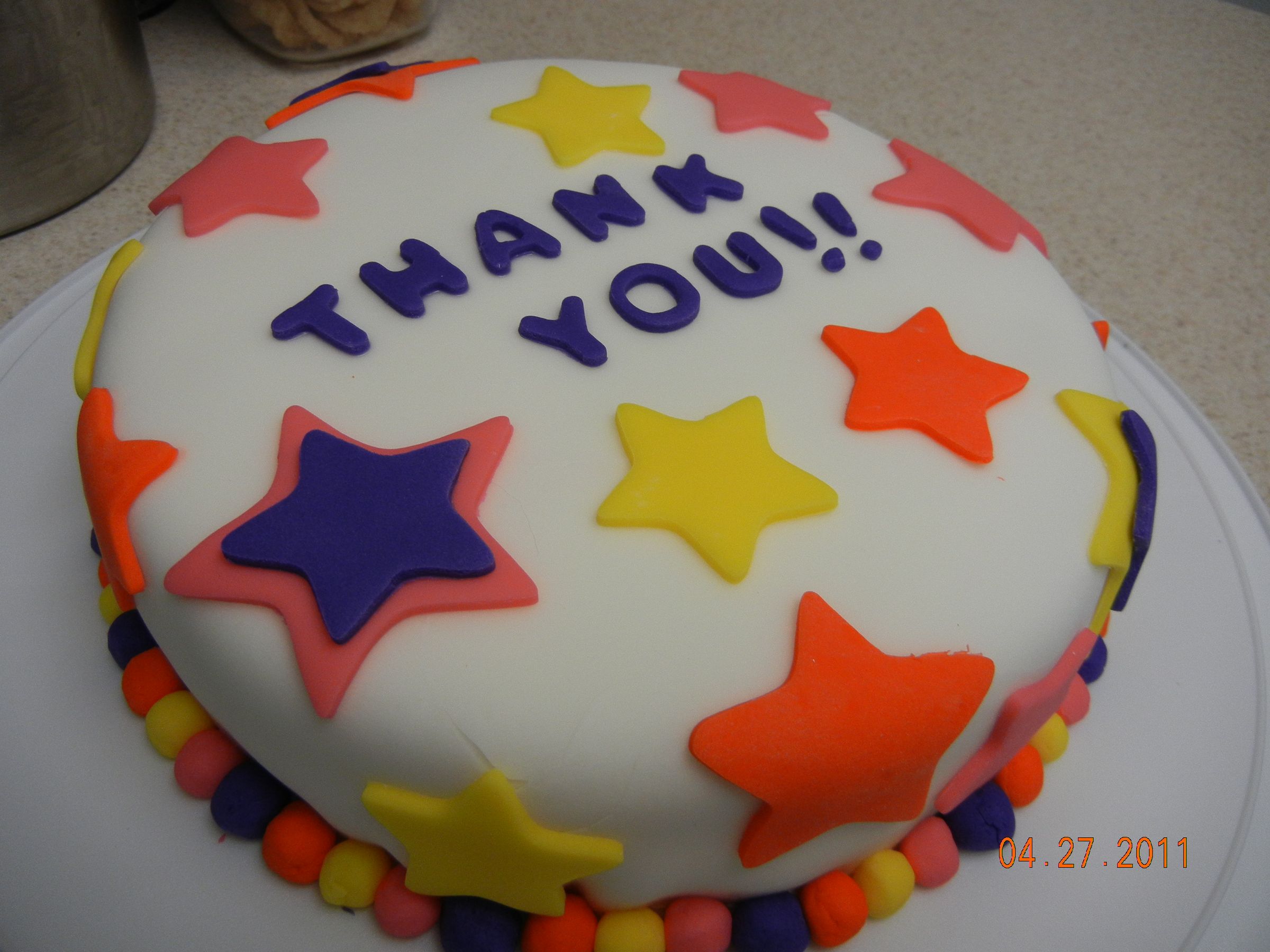 Basic Fondant Cake : 5 Steps (with Pictures) - Instructables