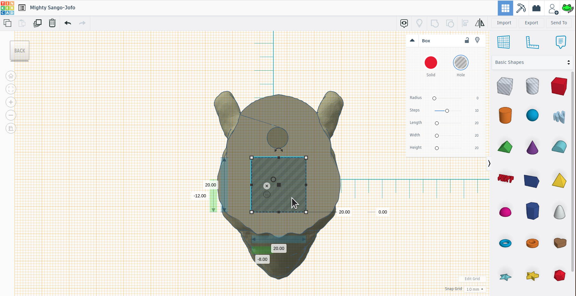 Large STL File Editing Using TinkerCAD : 7 Steps (with Pictures ...