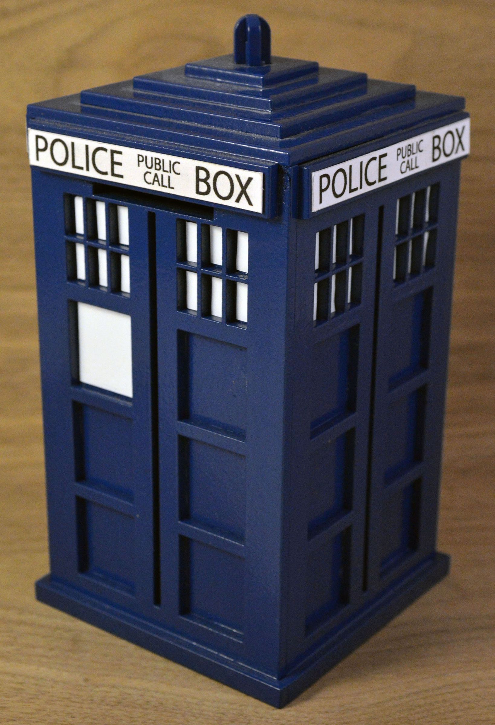 Doctor Who TARDIS Laser Cut Money Box : 8 Steps (with Pictures ...