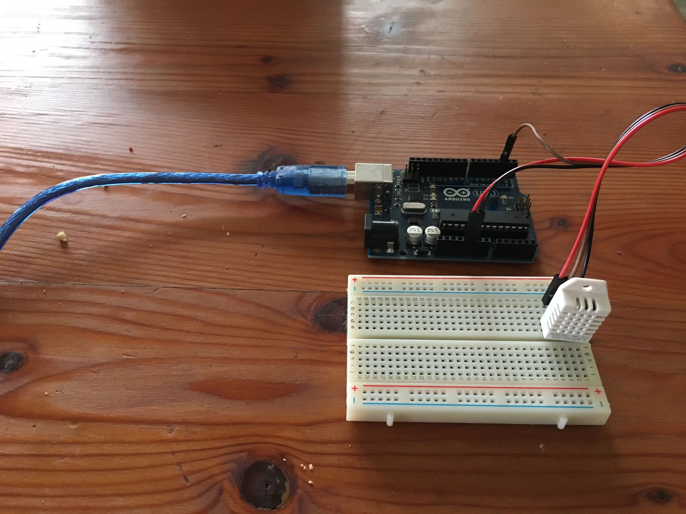 How to Use DHT-22 Sensor - Arduino Tutorial : 5 Steps - Instructables