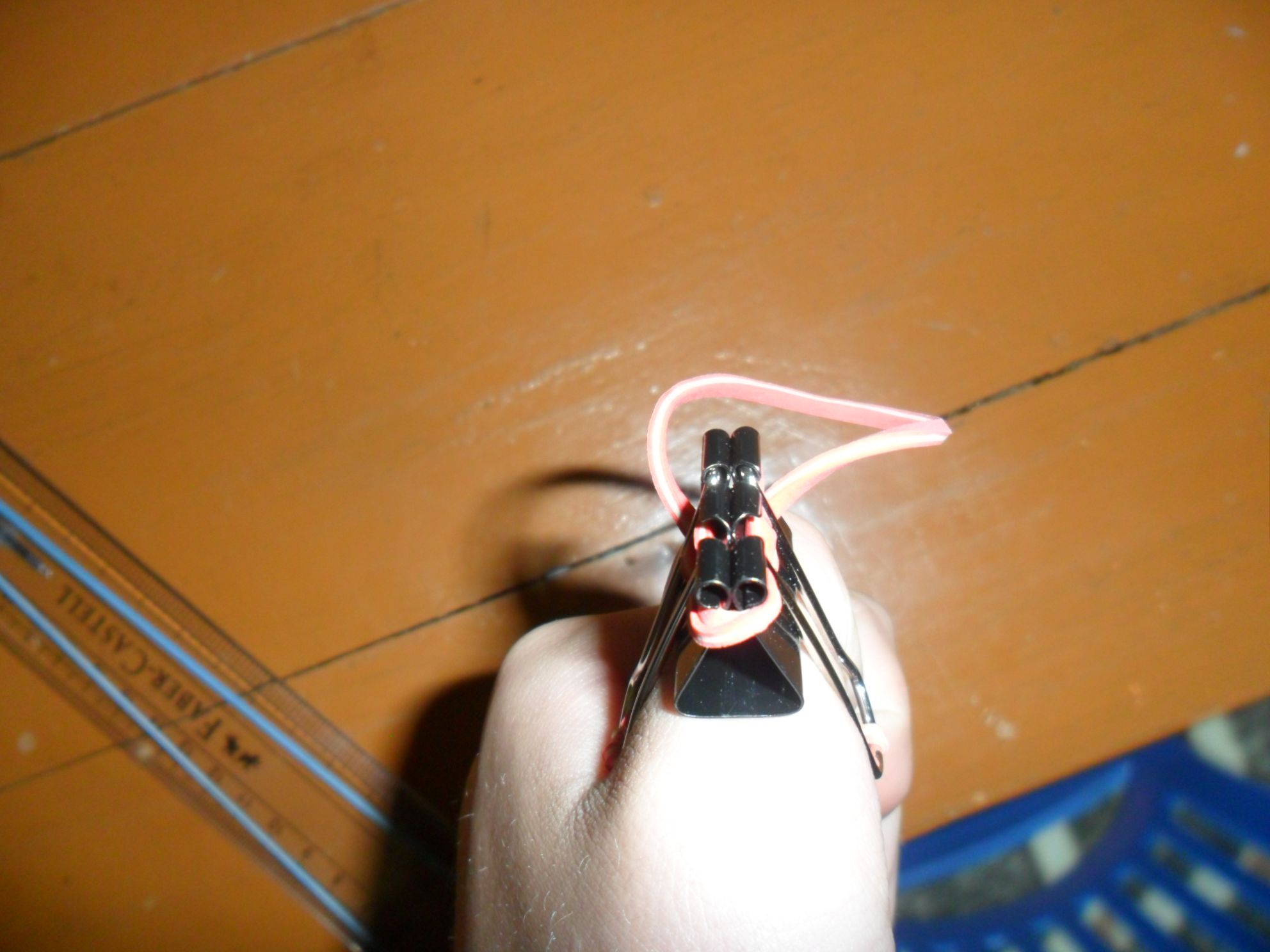 Thumb Mounted Pencil Shooter : 11 Steps - Instructables