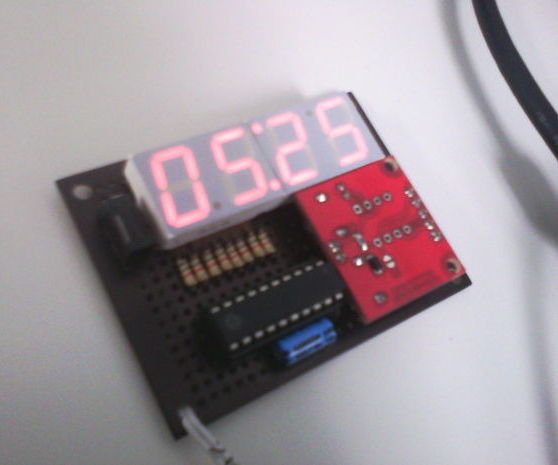 Barebone Digital Clock Rev2 - Instructables