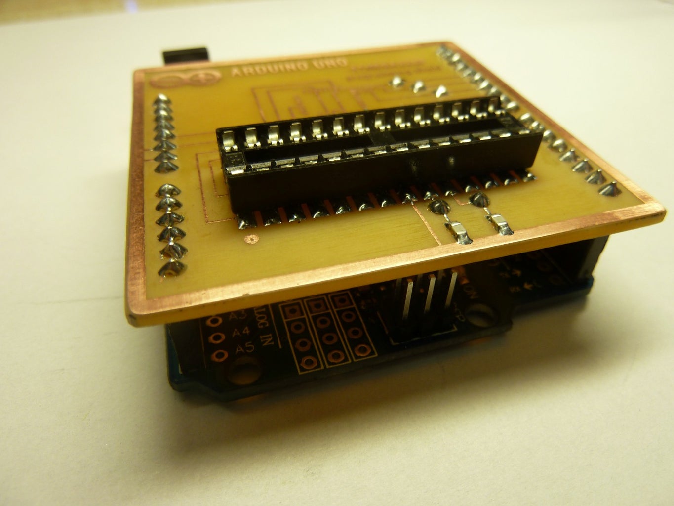 Atmega328 Bootloader Programming Shield For Arduino Uno 3 Steps With Pictures Instructables
