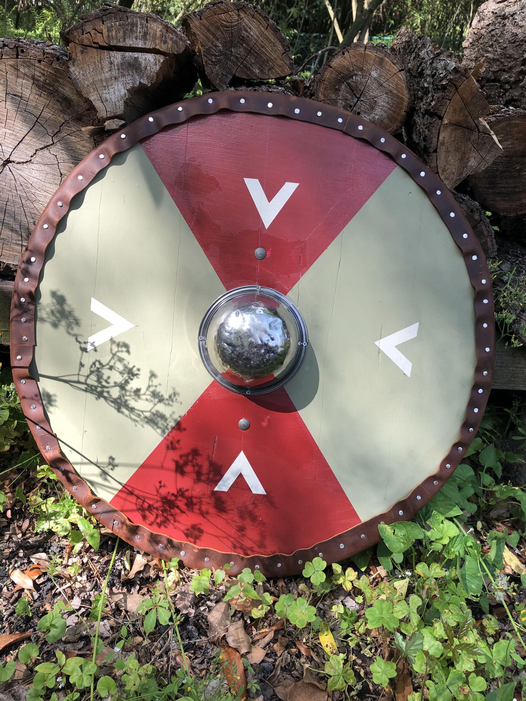 How to Make a Viking Round-Shield : 12 Steps (with Pictures ...
