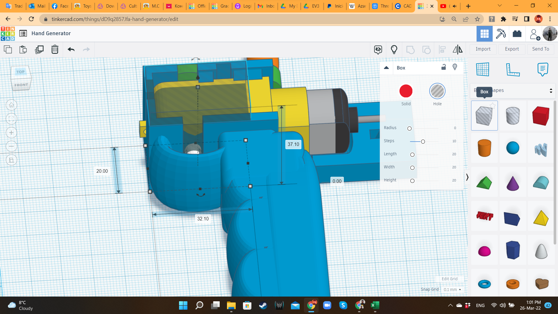 Tinkercad Robotics for School: Human-Powered Battle Beasts! : 30 Steps ...