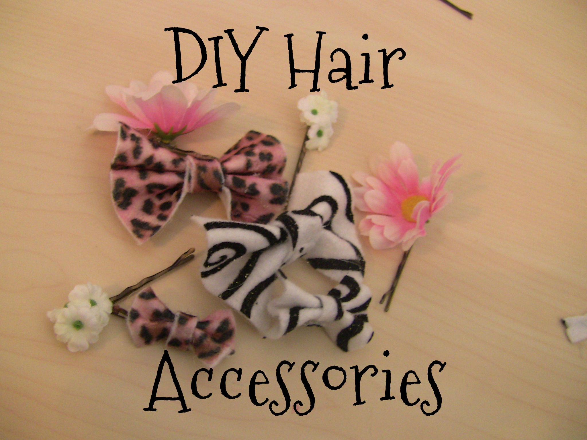 DIY Hair Accessories : 3 Steps - Instructables
