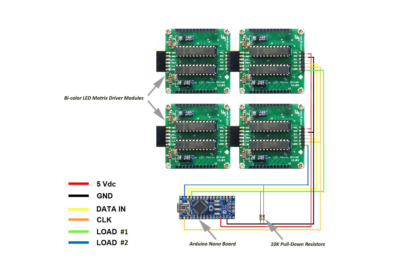 Arduino Based Bi-color LED Matrix Game of Life : 5 Steps (with Pictures ...