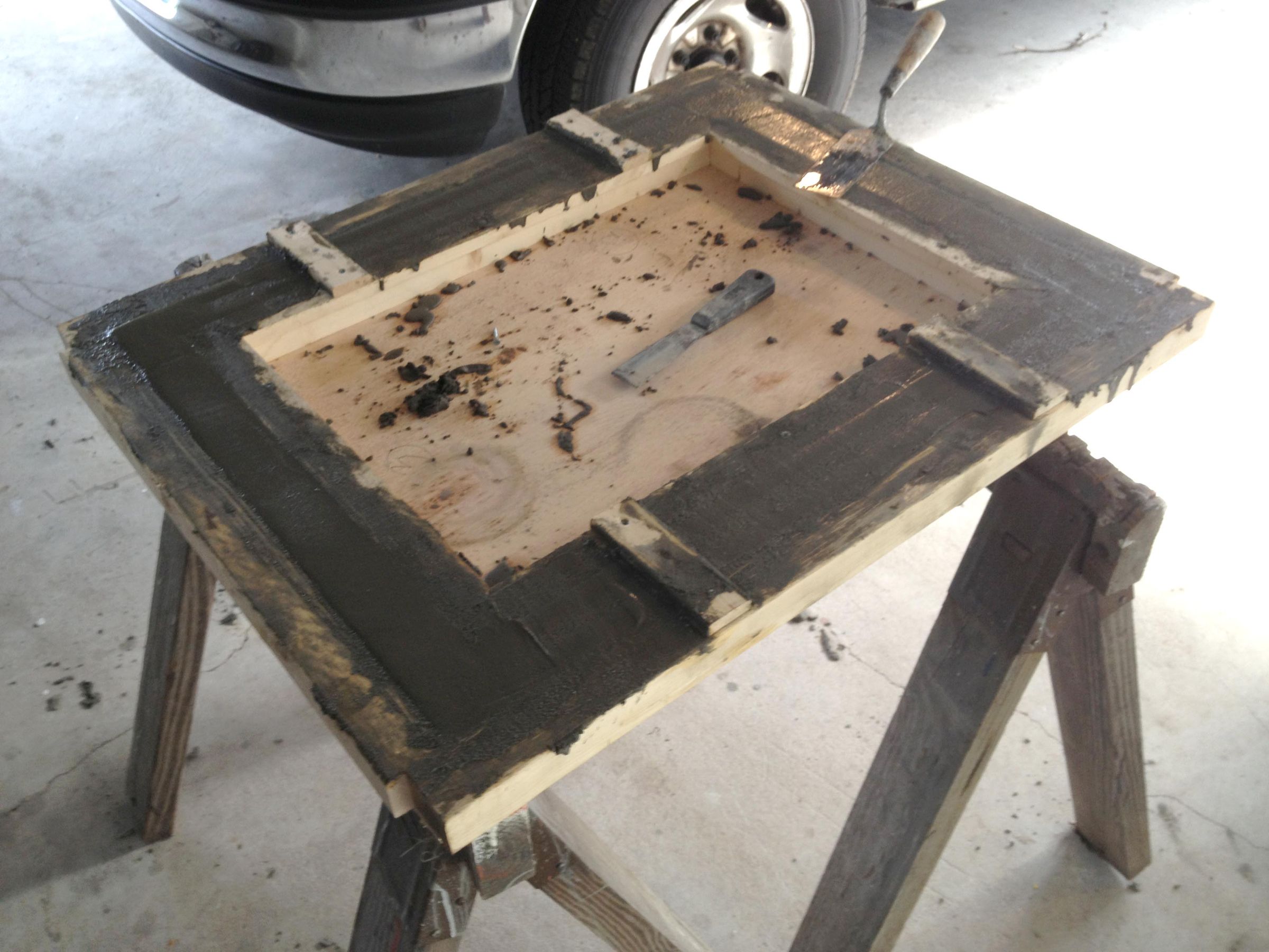 Poured Concrete Picture Frame : 12 Steps (with Pictures) - Instructables