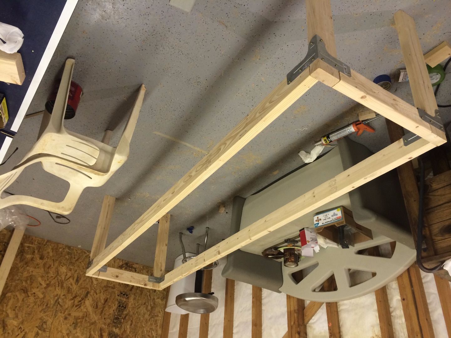 Build an Adjustable Stand Up Workbench : 7 Steps (with Pictures ...