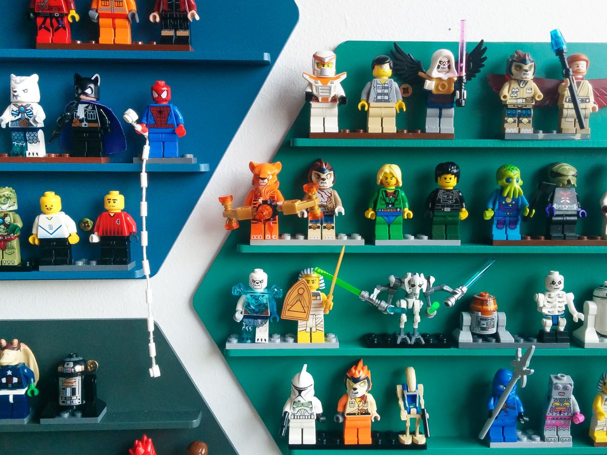 Hexagon LEGO Display : 5 Steps (with Pictures) - Instructables