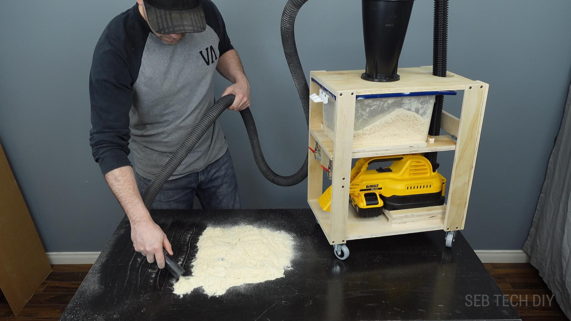 Cordless Dust Collector Cart : 19 Steps (with Pictures) - Instructables