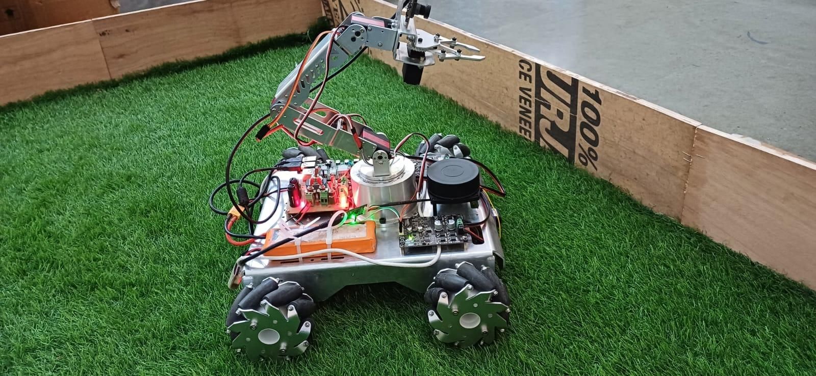 Mecanum Drive Robotic Arm Manipulator : 53 Steps (with Pictures ...