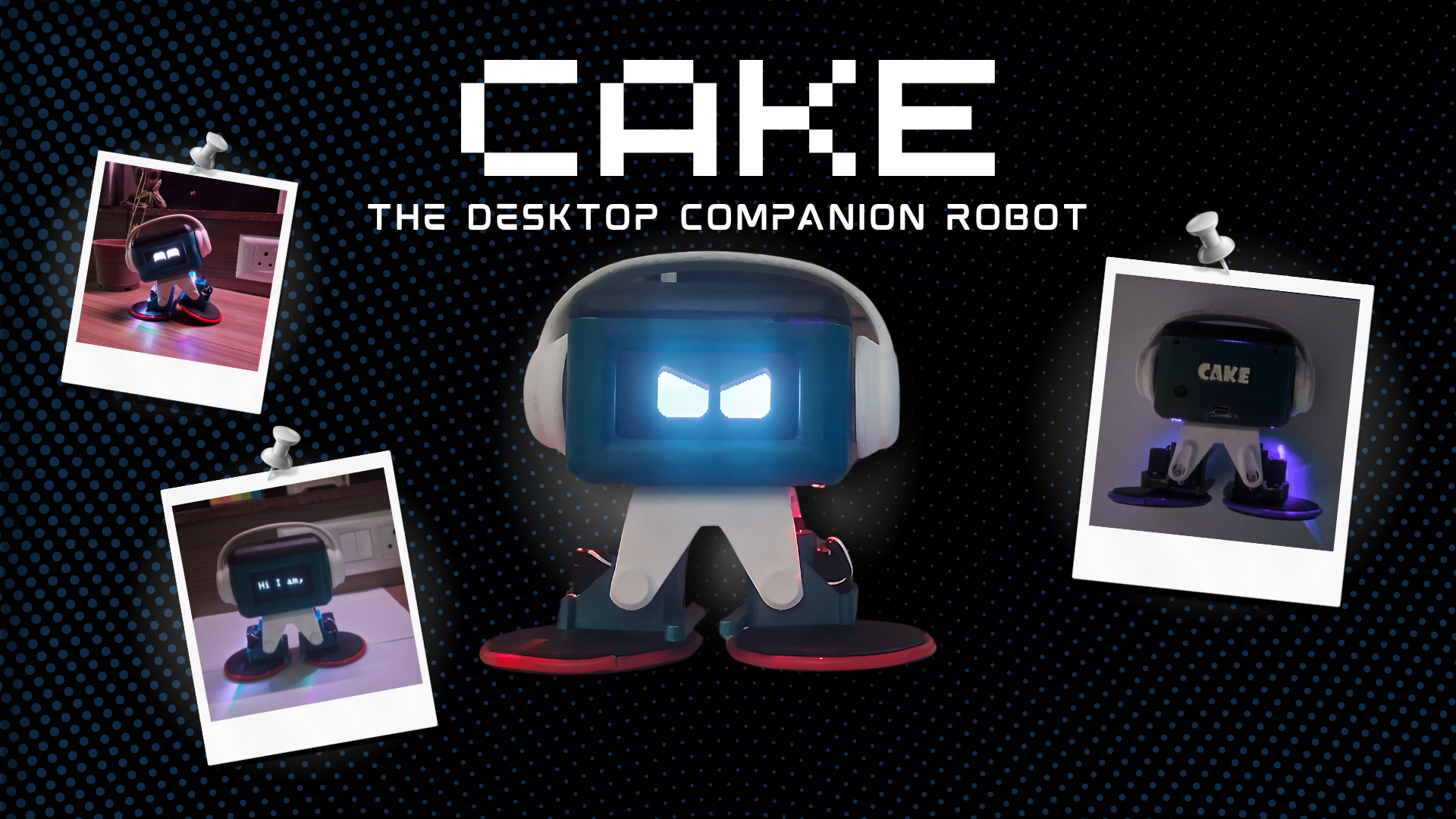 How to Build a Cute Desktop Companion Robot (That Moves, Blinks & Talks ...