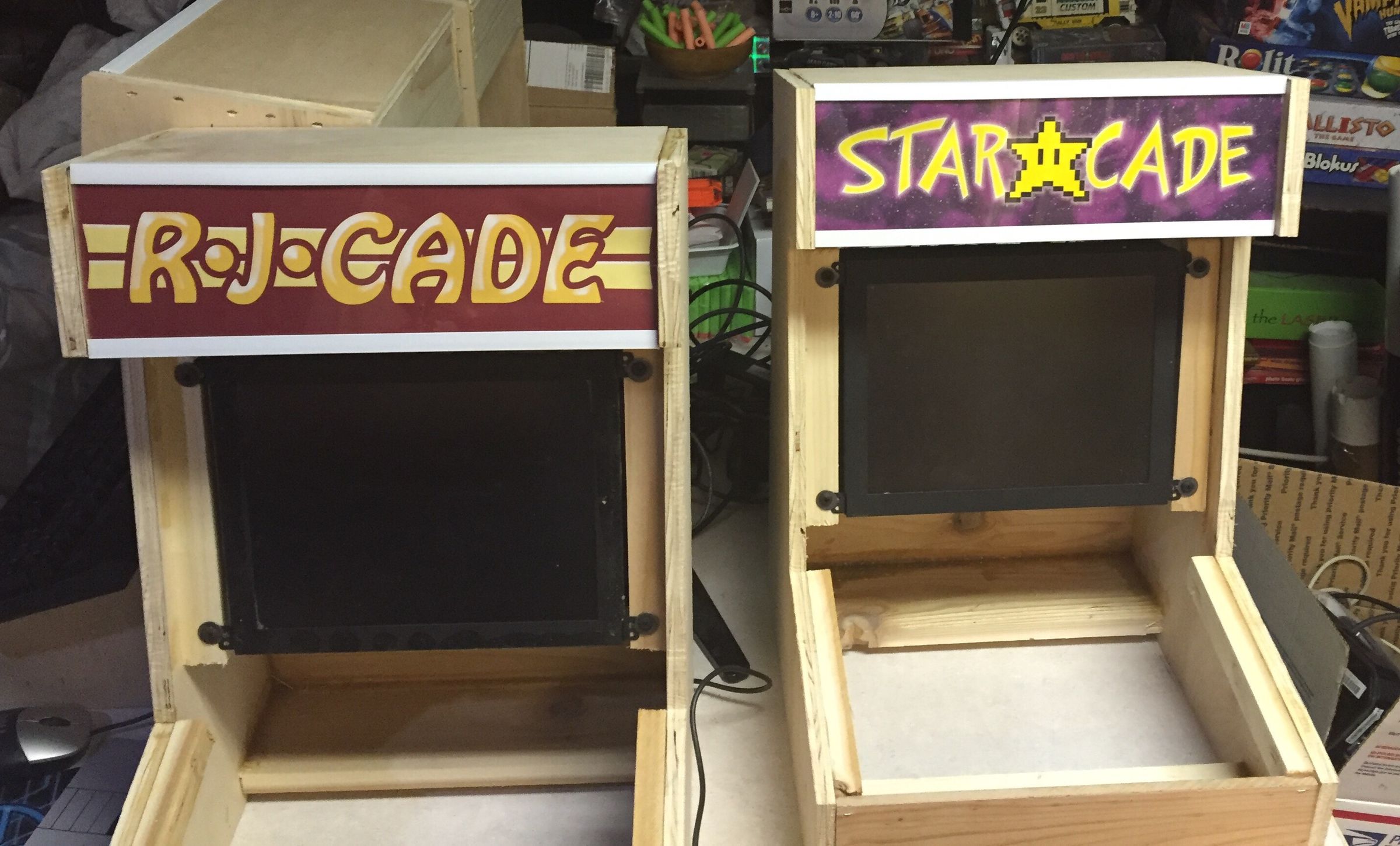 Mini Wooden Arcade Machine Cabinets : 6 Steps (with Pictures ...