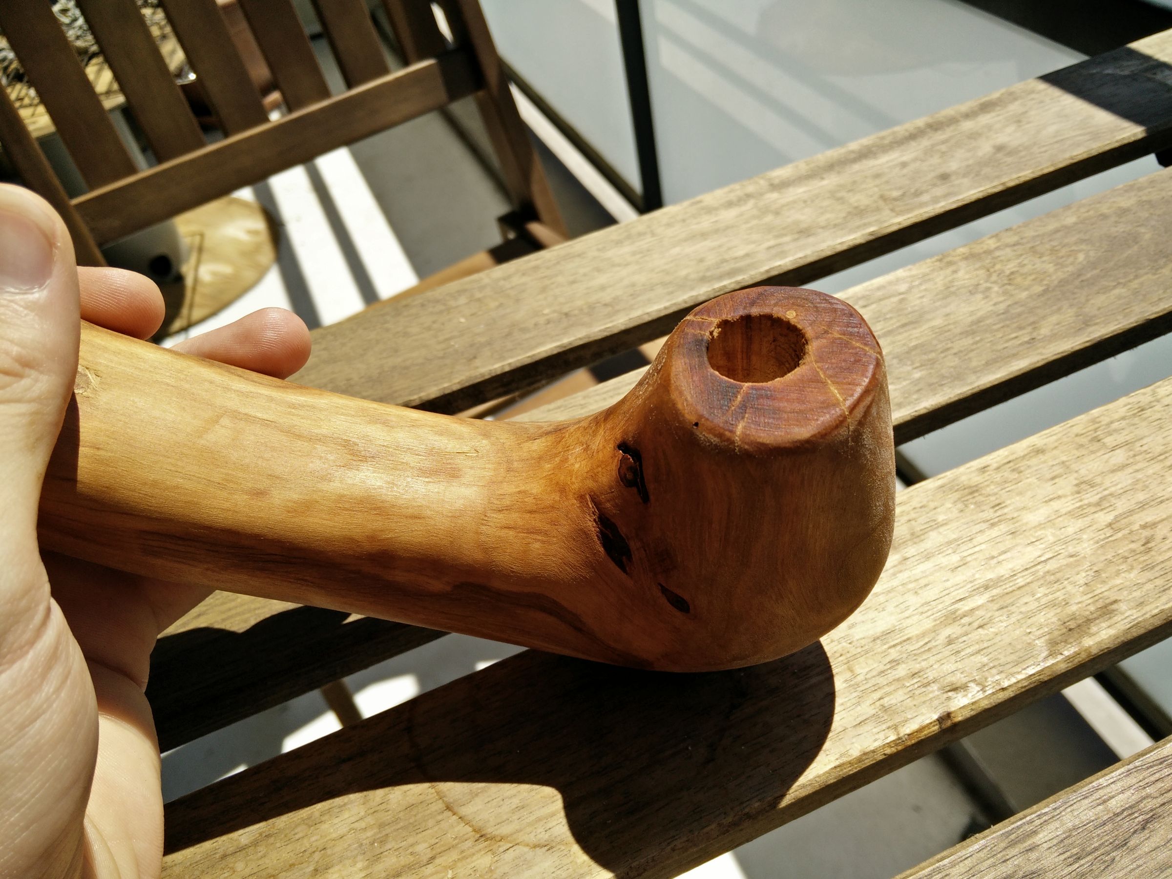 Make a Pipe From a Branch : 5 Steps (with Pictures) - Instructables