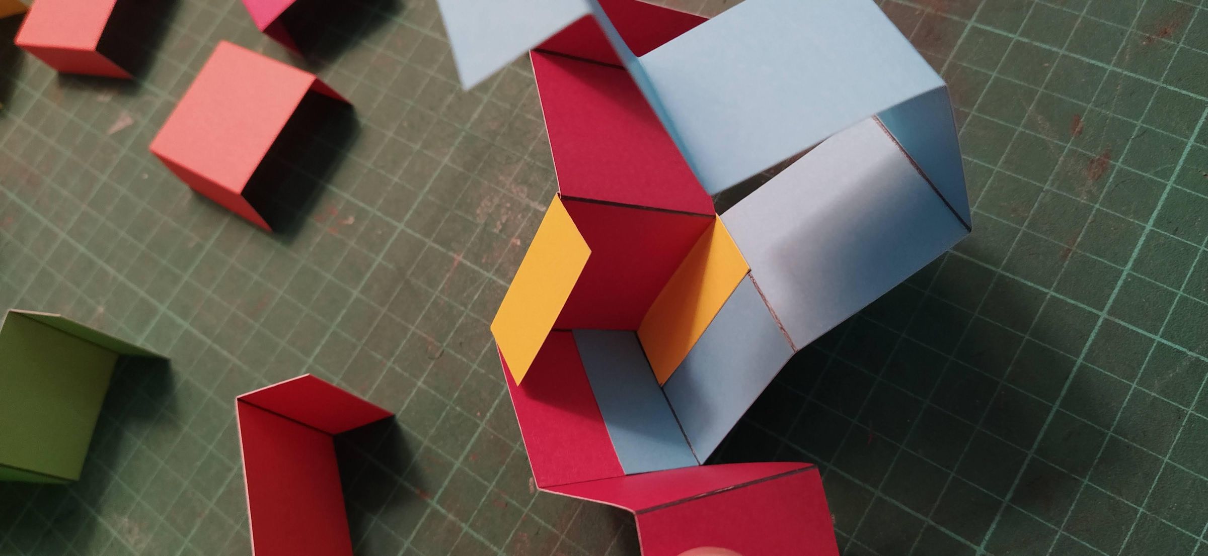 Rainbow Colored 3D Paper Cross : 5 Steps (with Pictures) - Instructables