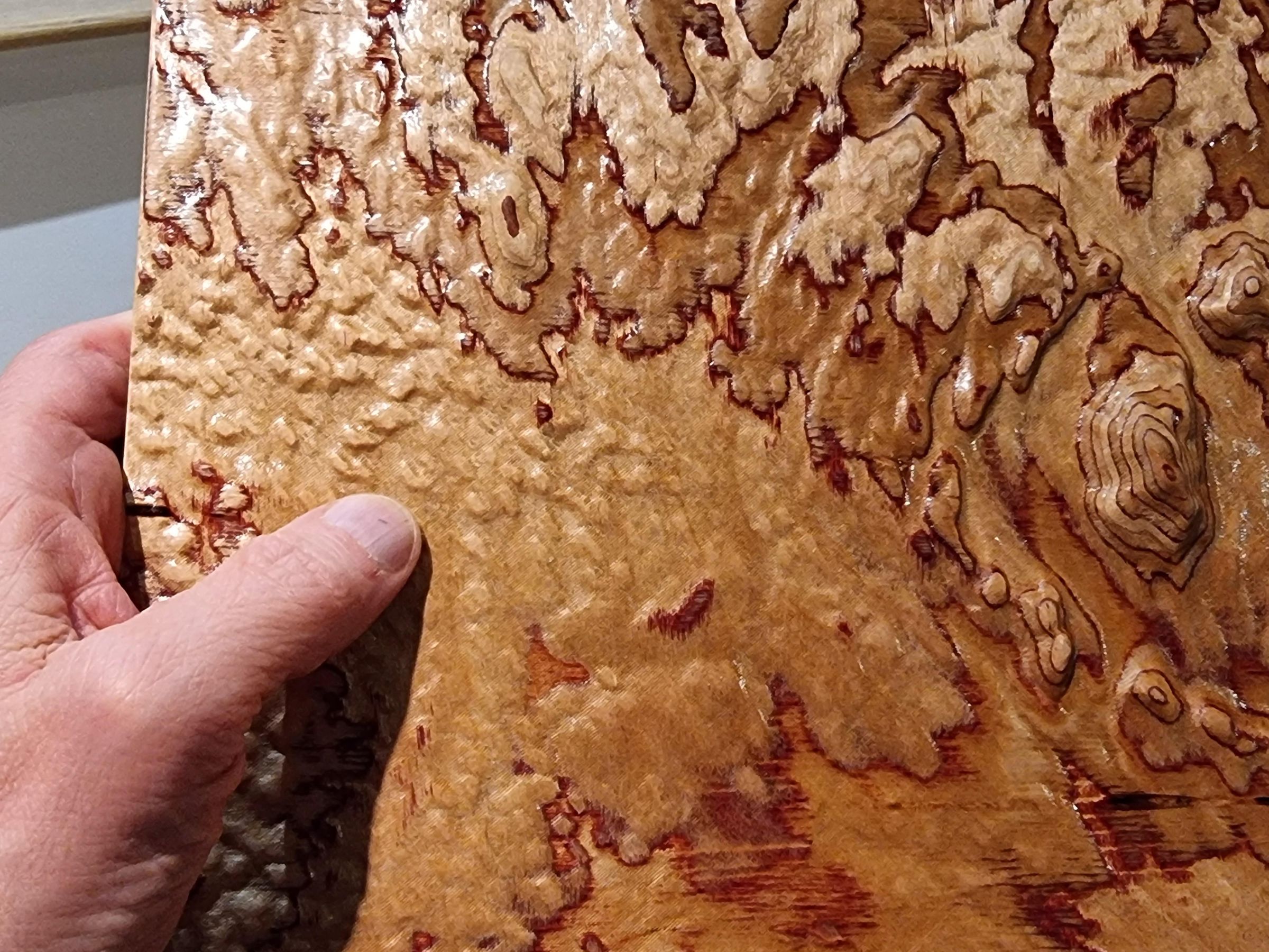 Carving 3D Terrain Topographic Relief Maps on a CNC Machine by Steve M ...