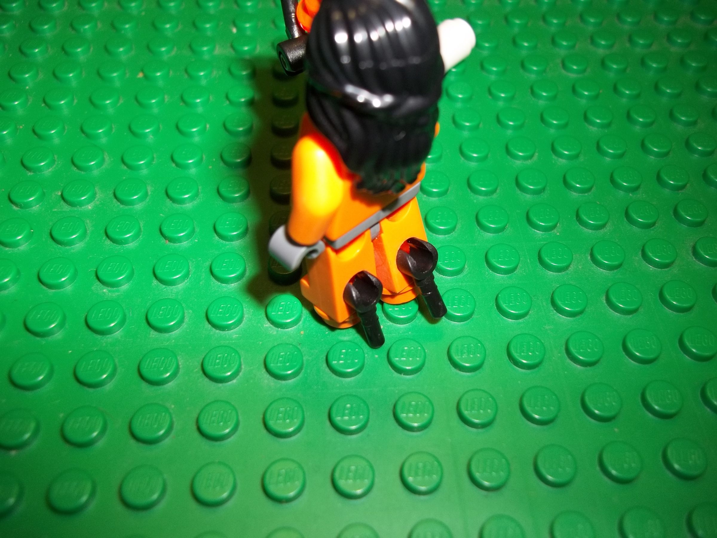Lego Chell Minifigure From Portal : 6 Steps - Instructables