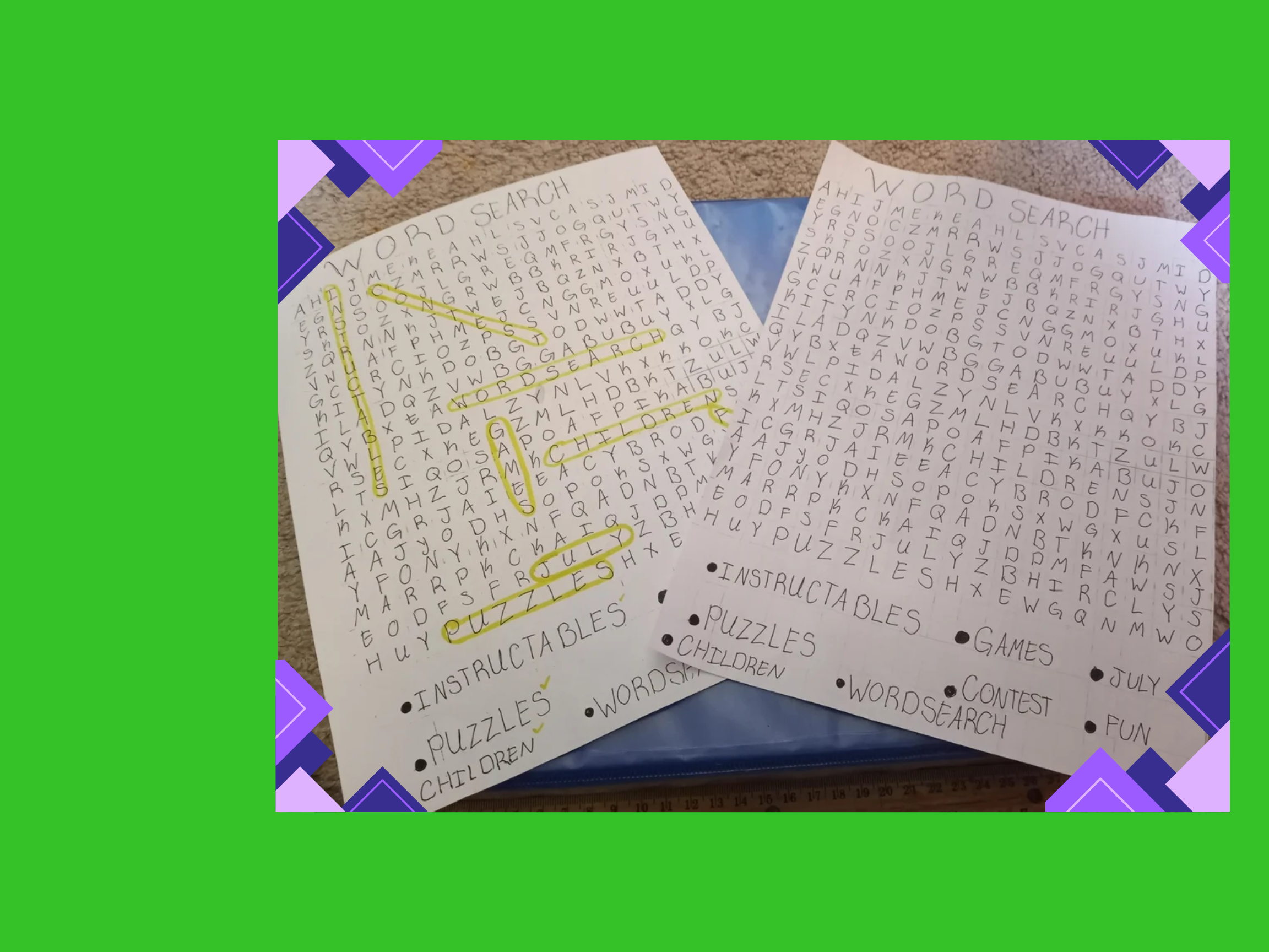 DIY Word Search : 5 Steps - Instructables