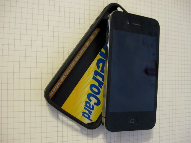 Iphone Subway Card Holder With Mute Button Wedge : 5 Steps - Instructables