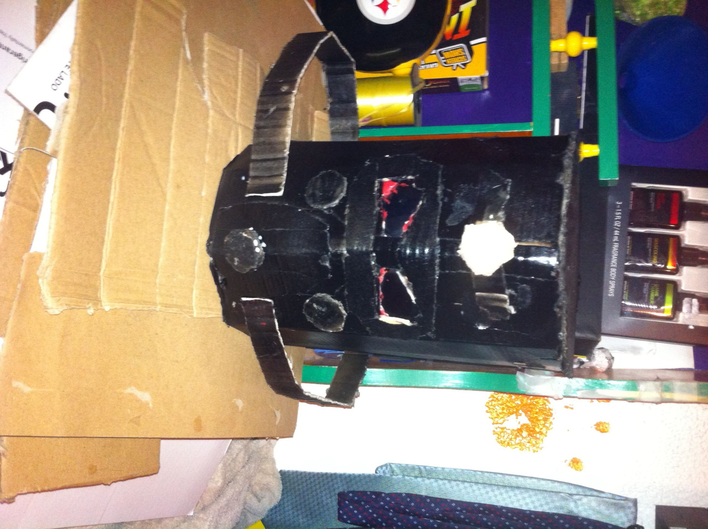 Fallout Cardboard T51 Power Helmet : 5 Steps - Instructables