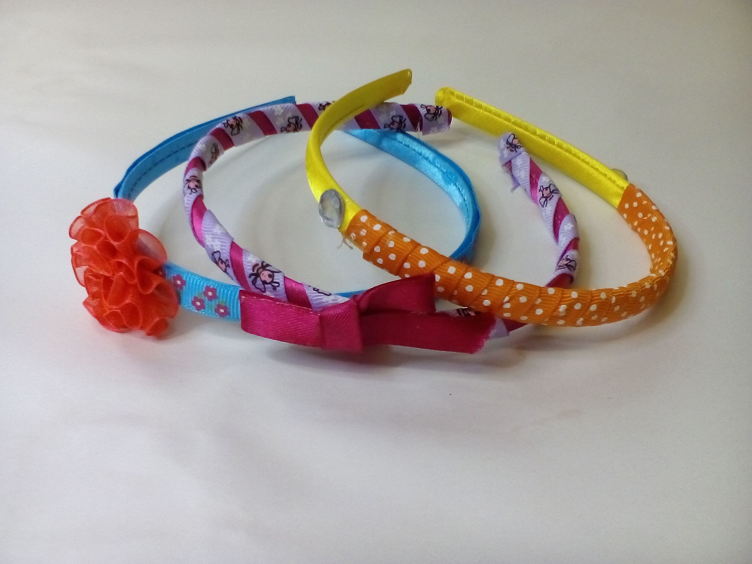 Rainbow Ribbon Hairbands : 3 Steps (with Pictures) - Instructables