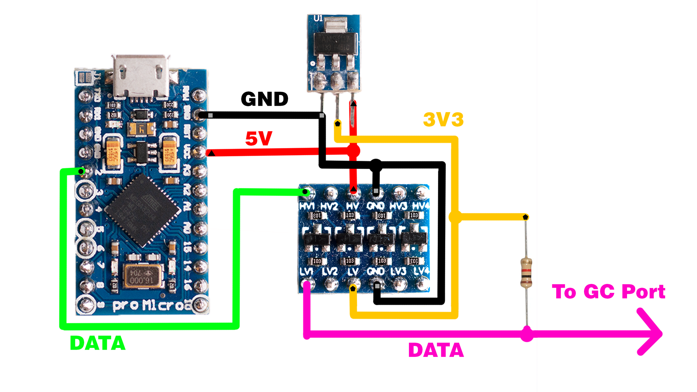 Turn a GameCube Controller Into a USB MIDI Instrument : 8 Steps ...