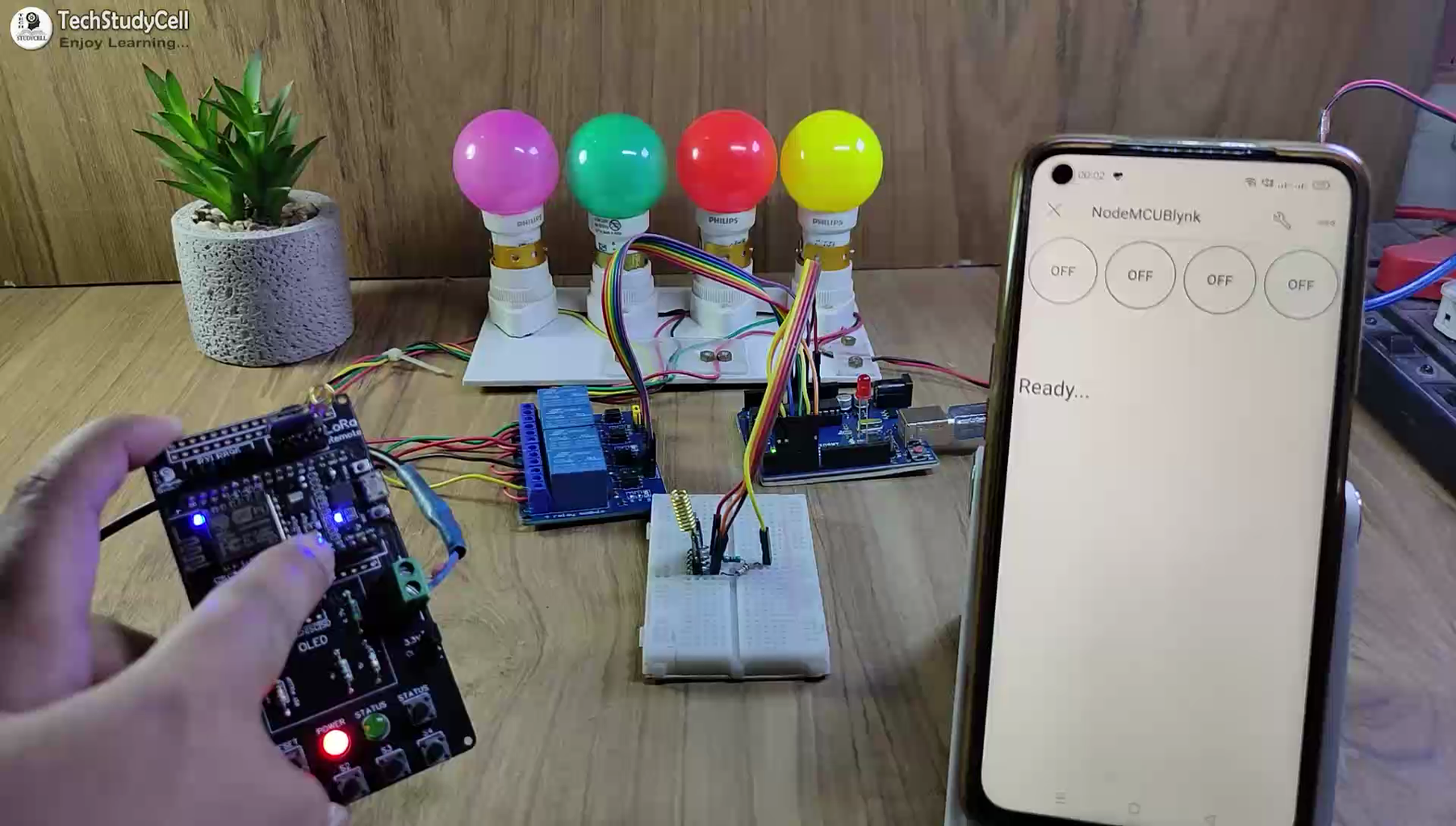 Lora Iot Project With Arduino Esp8266 Control Relay Using Blynk 15 Steps With Pictures