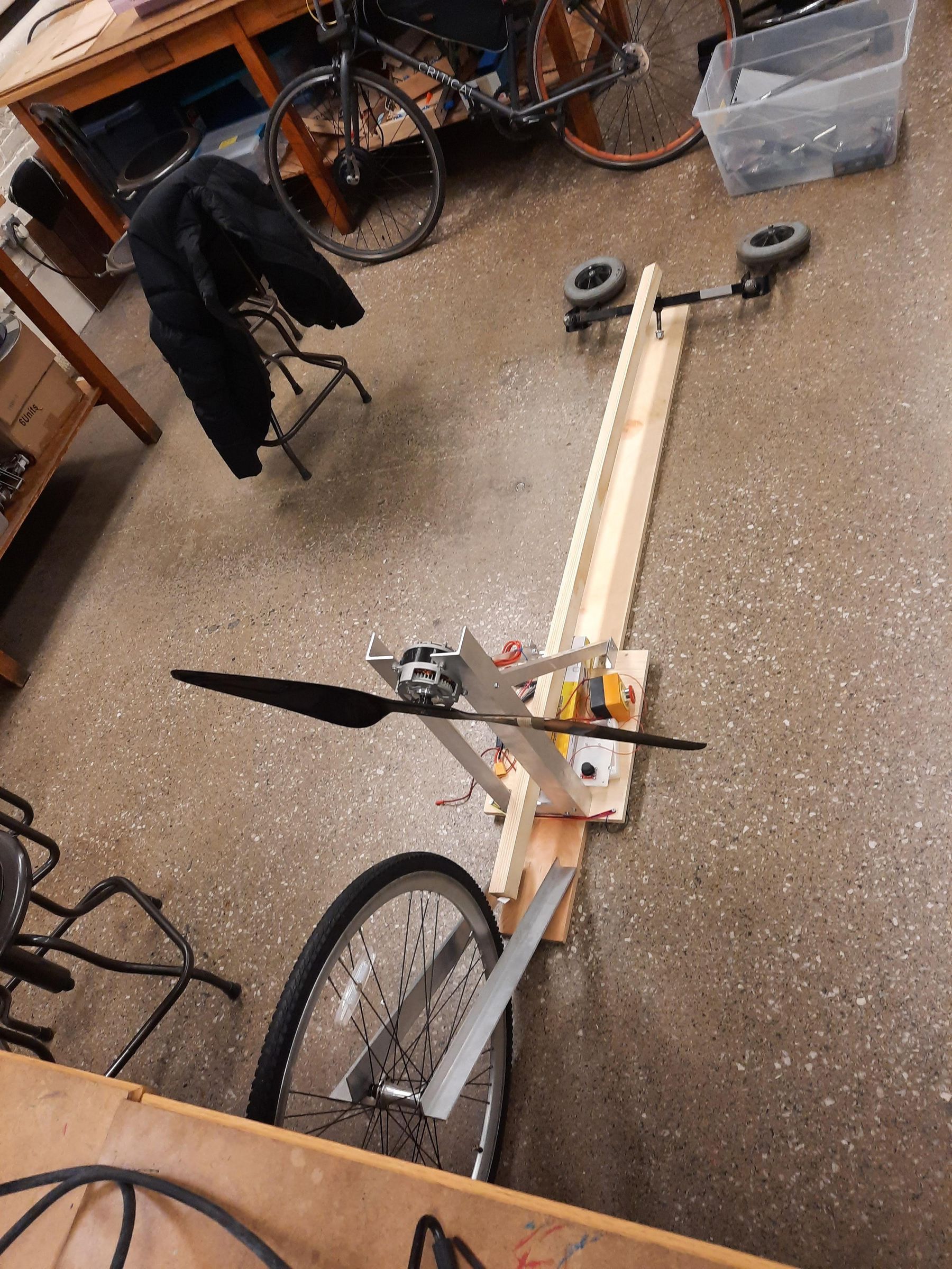 Electric Propeller-Driven Tricycle Conversion : 6 Steps (with Pictures ...