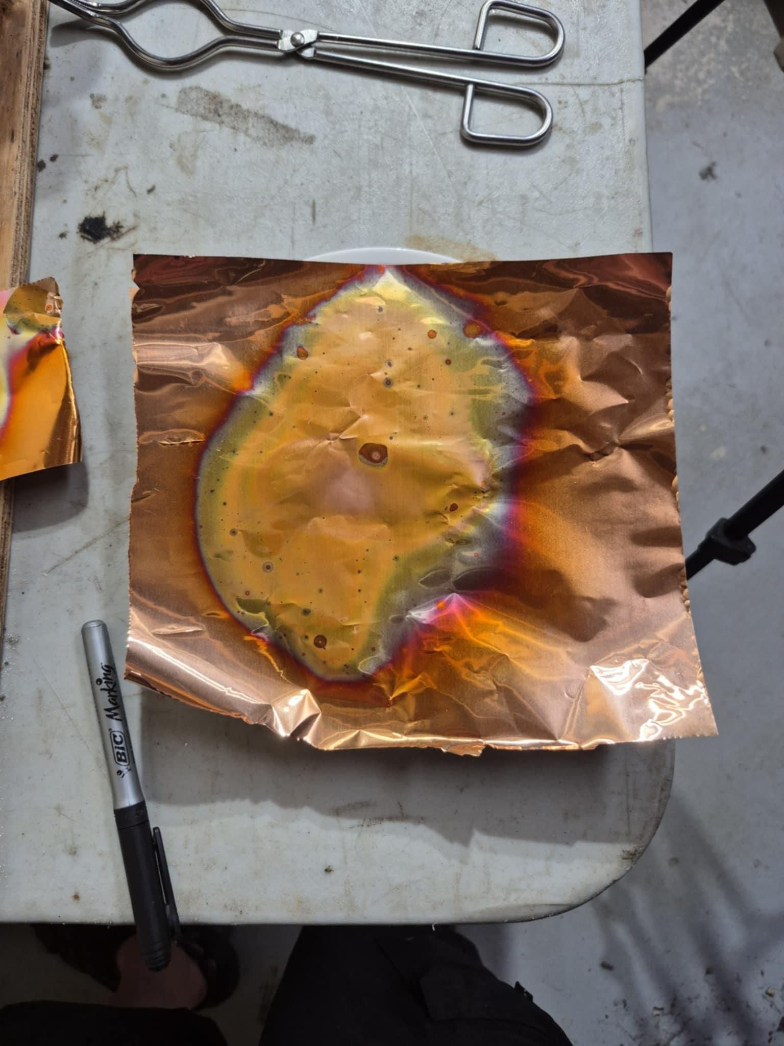 Annealing Metals (Copper and Brass) With a Hotplate to Make Rainbow and ...
