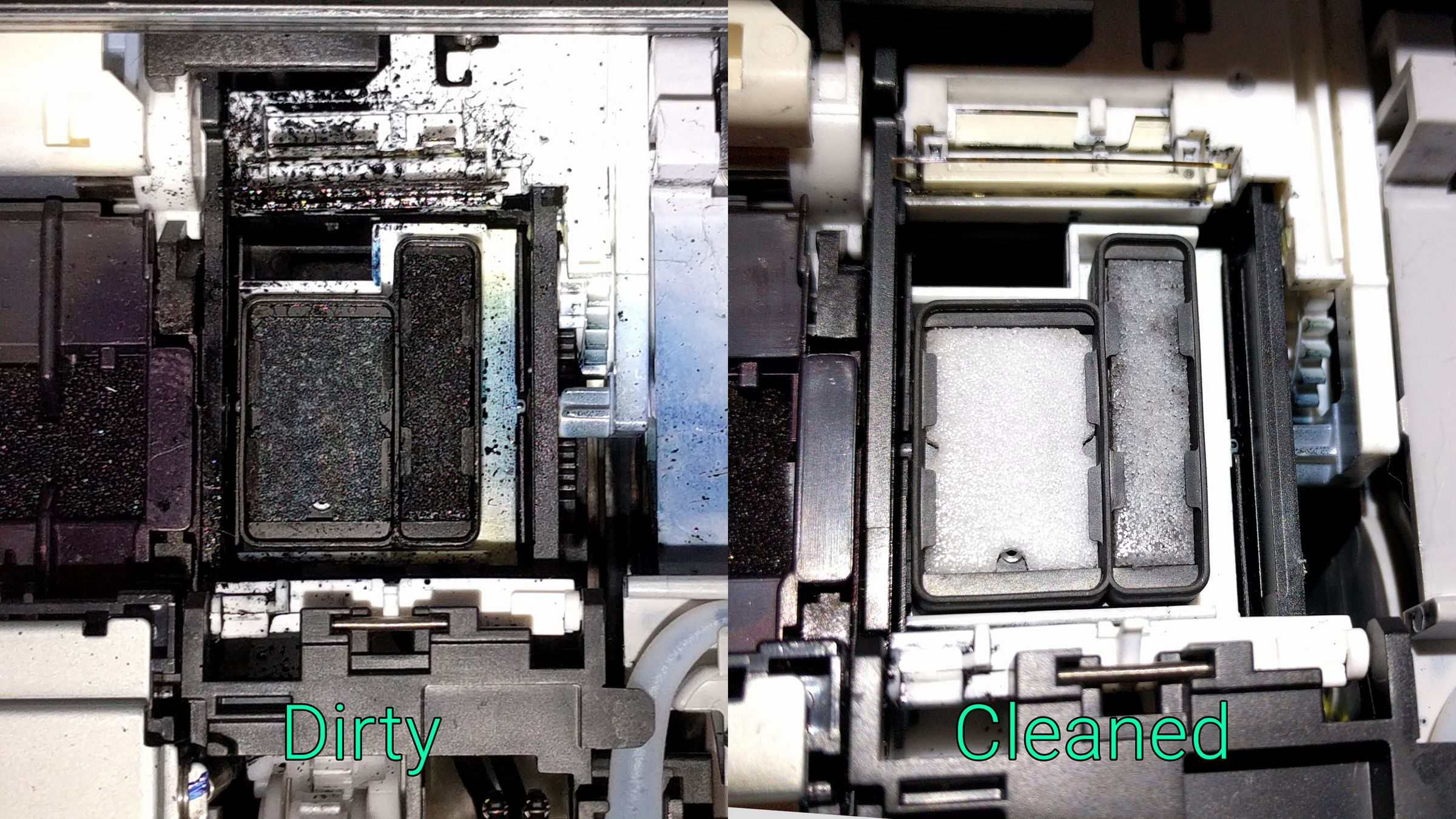 Open and Clean Canon Pixma IX6550 Printer : 5 Steps - Instructables