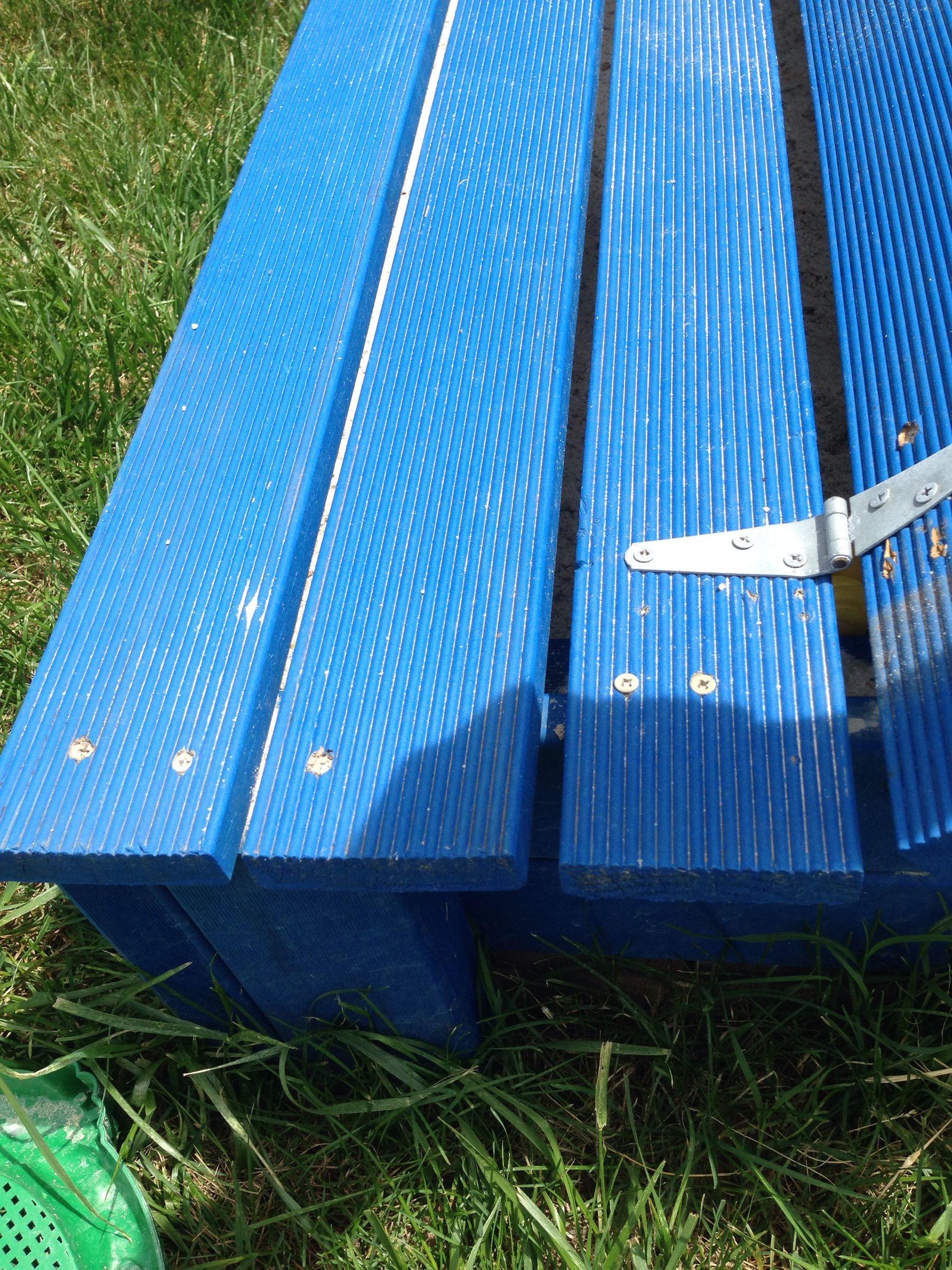 Sandpit With Integrated Bench Seats : 6 Steps (with Pictures ...