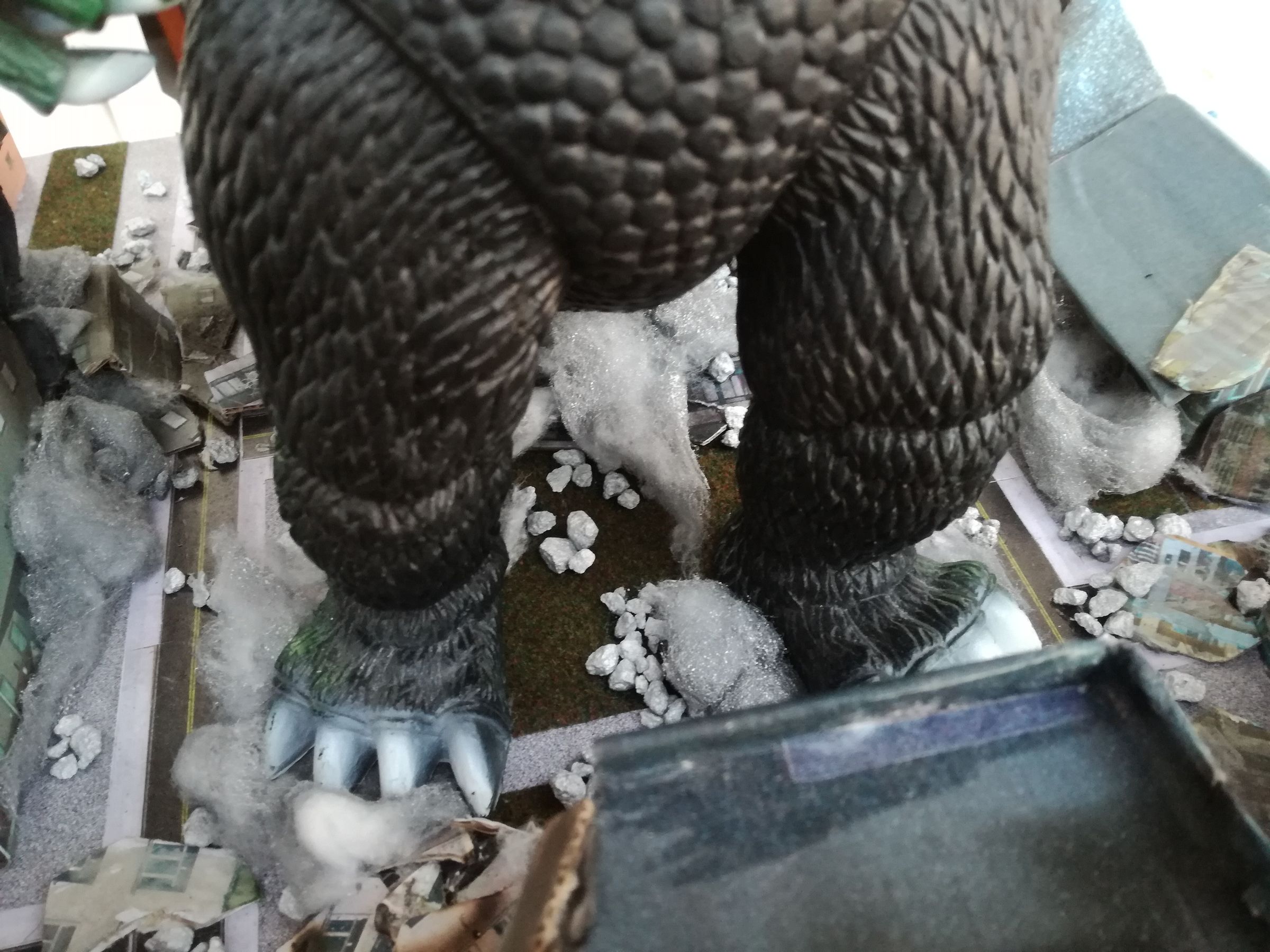 Cardboard Godzilla Diorama and Google Street View : 4 Steps - Instructables