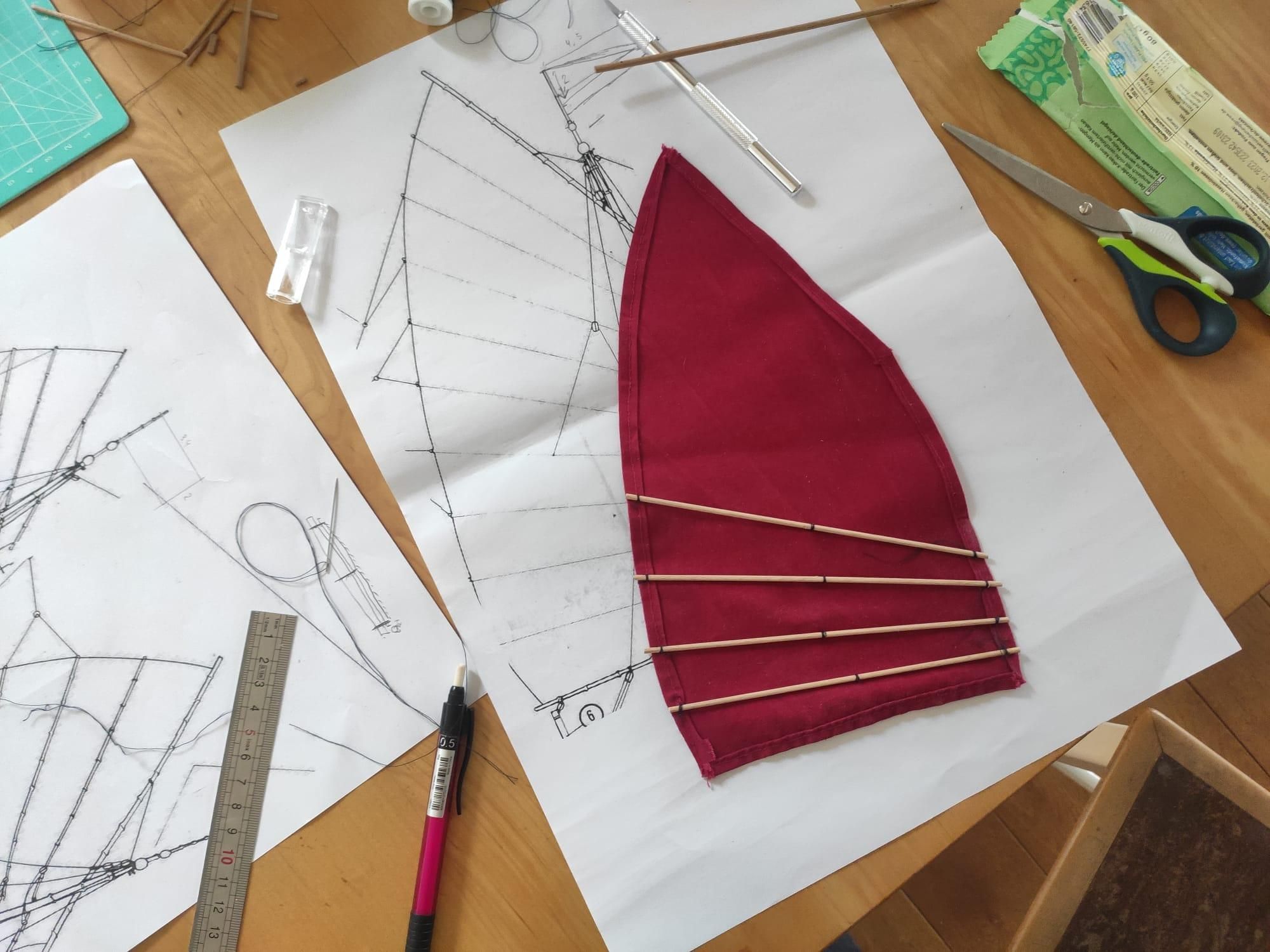 Made a Chinese Pirate Junk Ship Out of Balsa Wood : 11 Steps (with ...