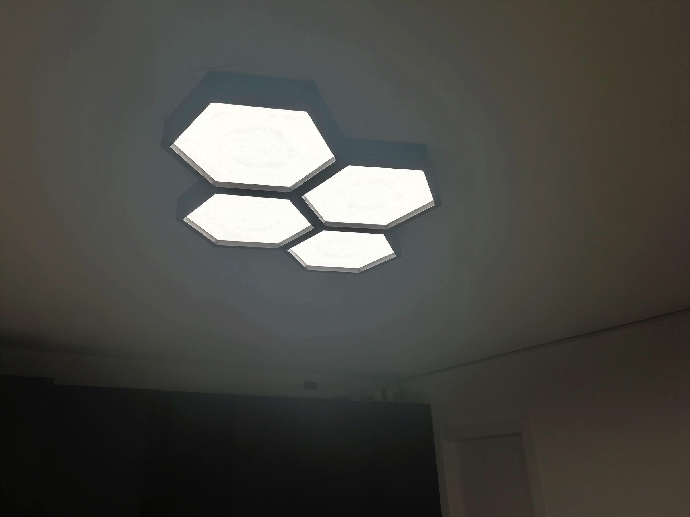 Modern Hexa LED Lamp With Bluetooth : 17 Steps (with Pictures ...