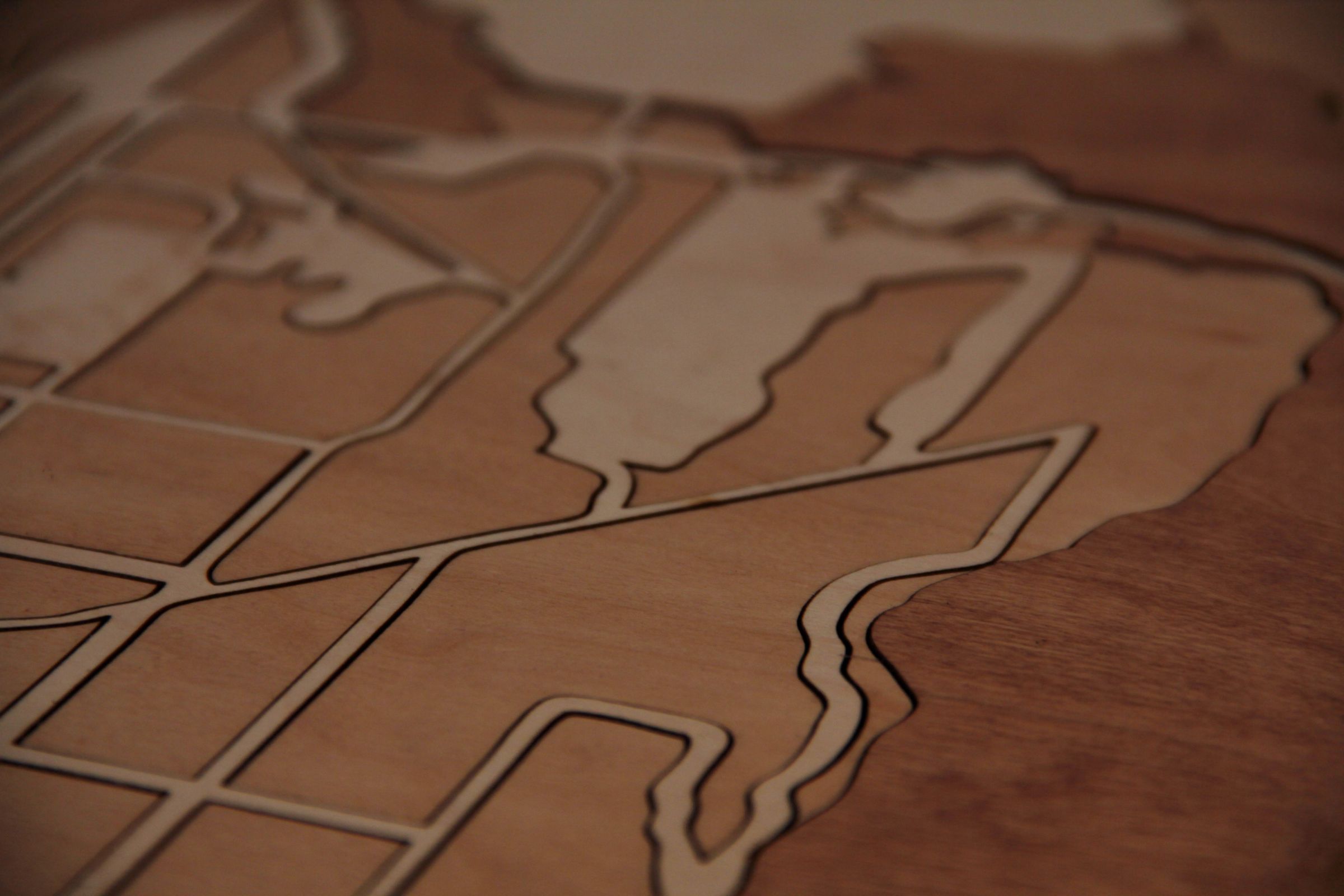 Street Map Wood Inlay : 3 Steps (with Pictures) - Instructables
