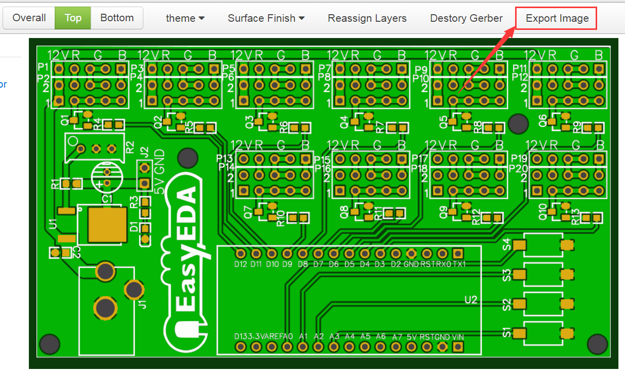 Using EasyEDA Free Gerber Viewer to Visualize Your PCB Designs : 10 ...