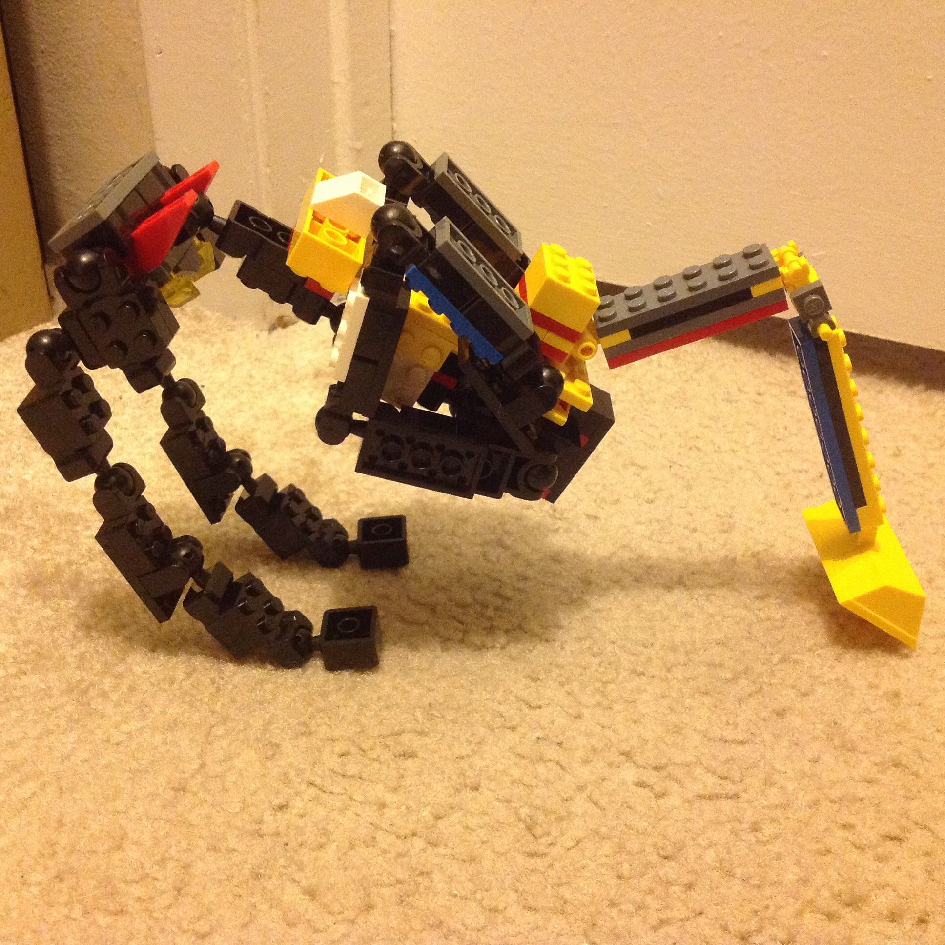 Lego Transformer... Autobot? Lost Constructicon? You Decide ...