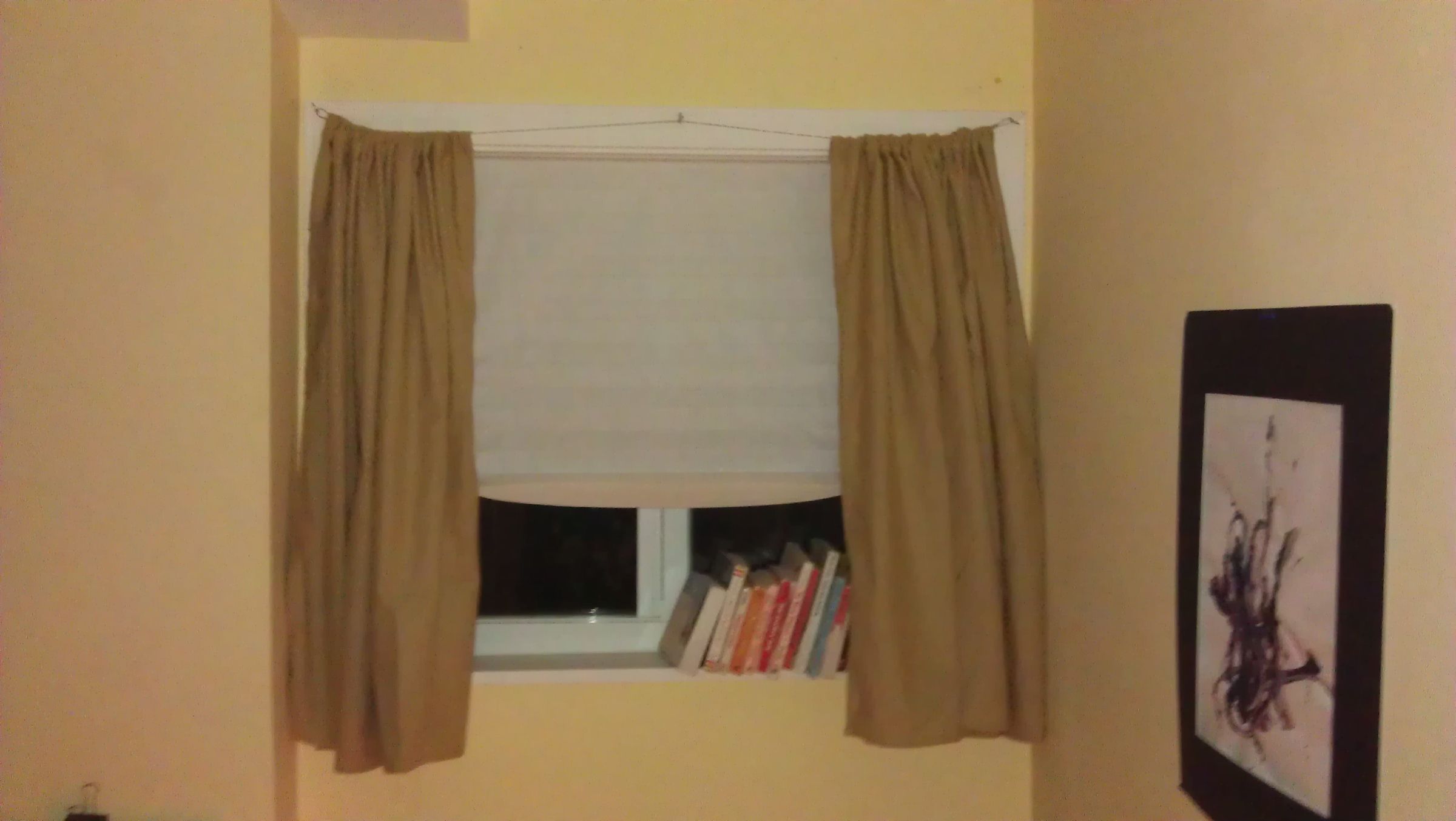 Cable Curtain Rod : 4 Steps - Instructables