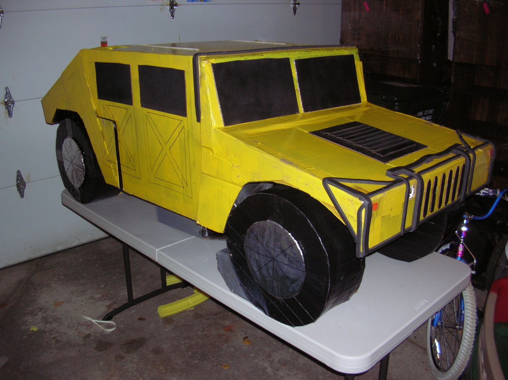 Transformers Costume: H1 Hummer (with Pictures) - Instructables